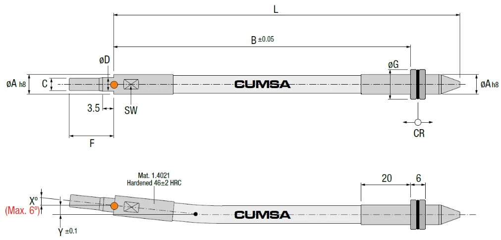 Smart Worm Pin – WP – BYR Componentes CAD